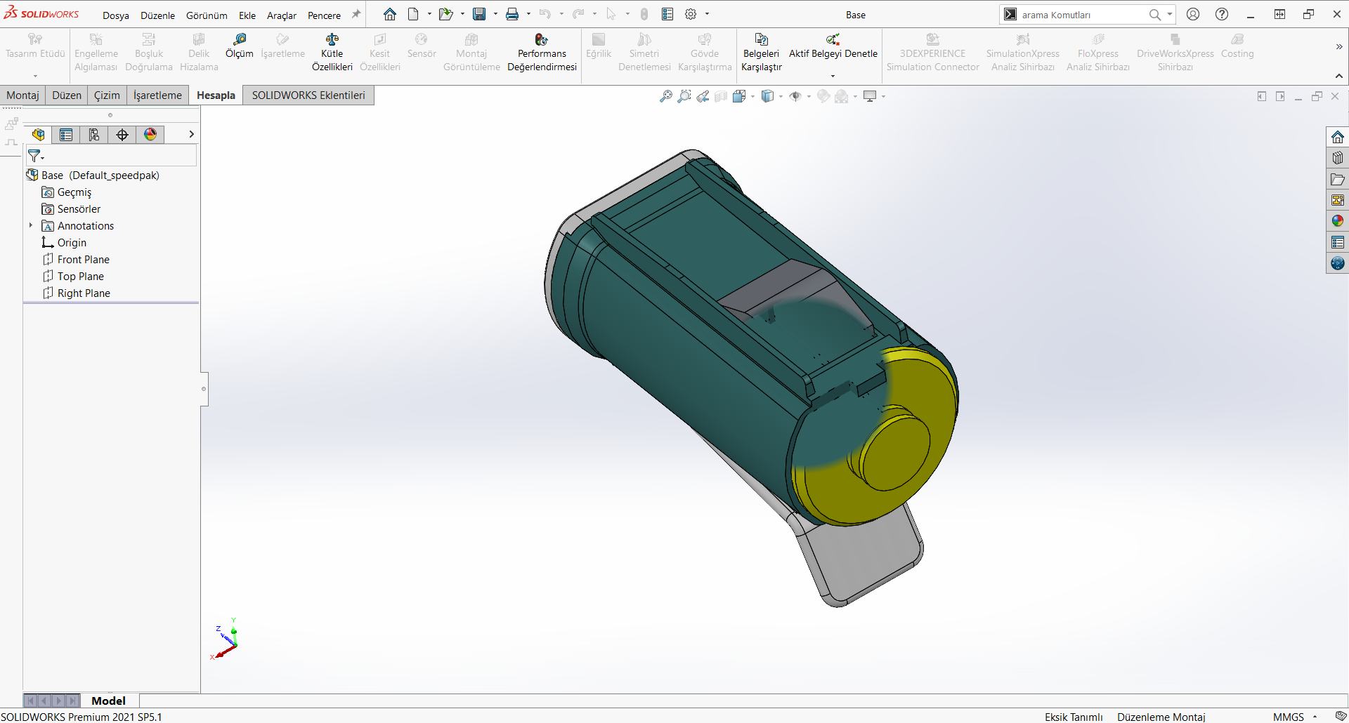 SOLIDWORKS’te SpeedPak Konfigürasyonu ve Montaj - SOLIDWORKS ...